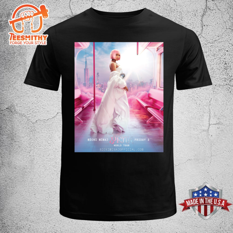 Nicki Minaj Pink Friday 2 World Tour 2024 Unisex T-Shirt - Teesmithy