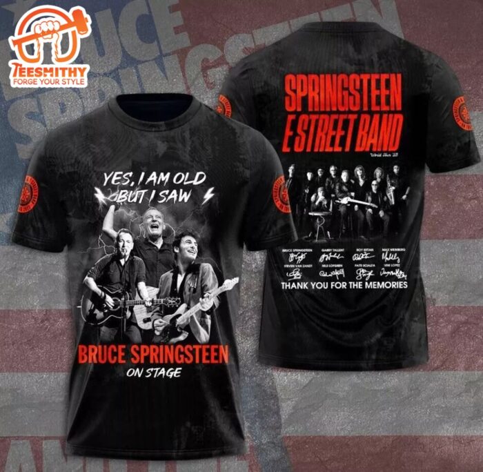 Bruce Springsteen And E Street Band Tour 2024 All Over Print 3D Unisex ...