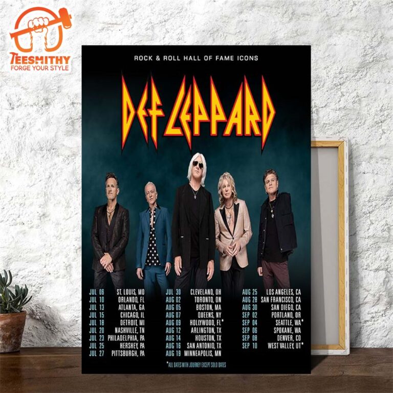 Journey And Def Leppard Are Bringing The Summer Stadium Tour 2024 ...