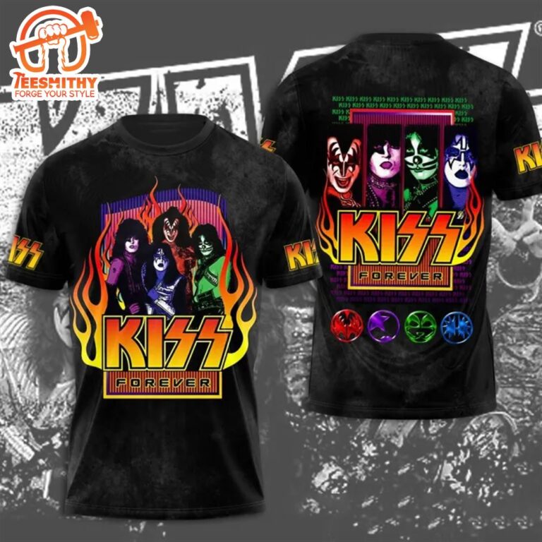 Kiss Band End Of The Road Tour 2024 3D Shirt - Teesmithy