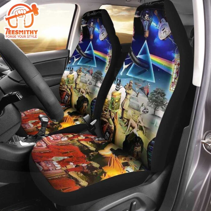 Pink Floyd Car Seat Cover Airbag Compatible - Music - Teesmithy