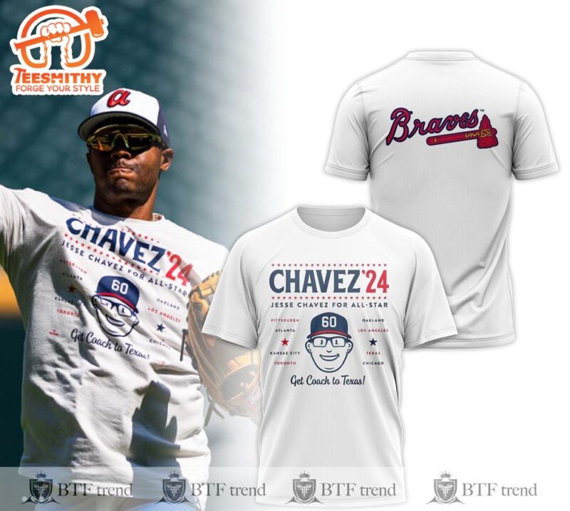 Atlanta Braves Jesse Chavez New Shirt - Teesmithy