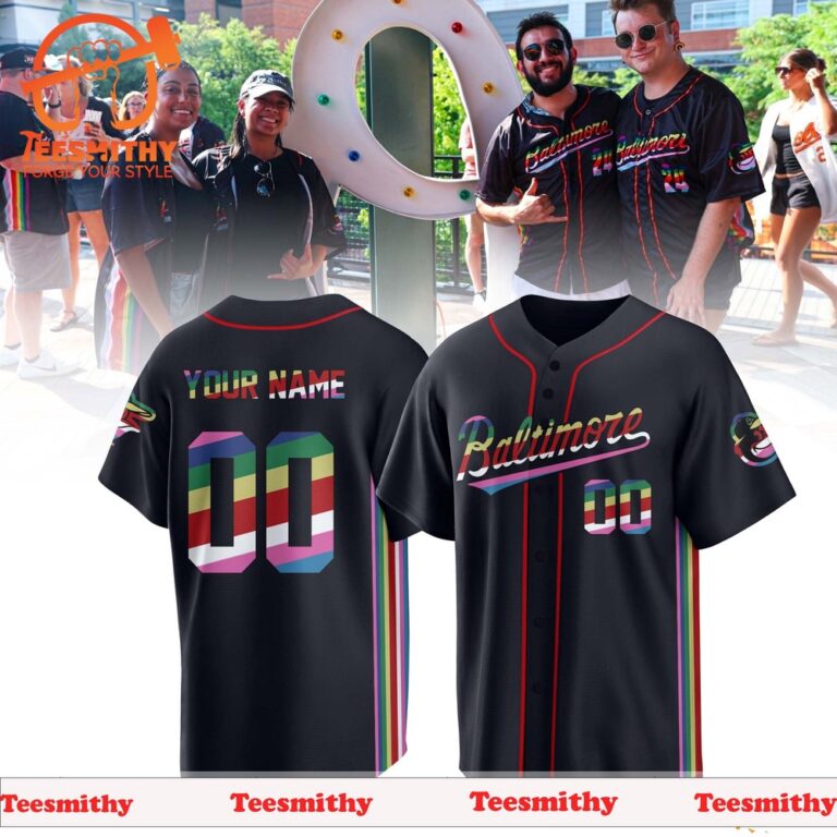 Baltimore Orioles Baseball Pride Month 2024 New Jersey - Teesmithy