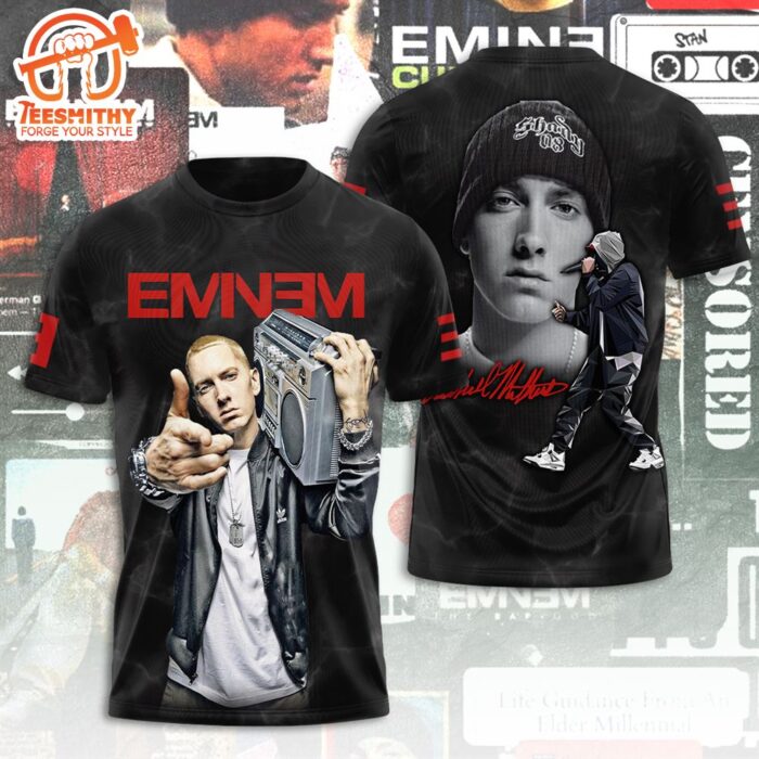 Eminem The Eminem Show Shirt, Slim Shady Style Hip Hop 90s 3D Shirt ...