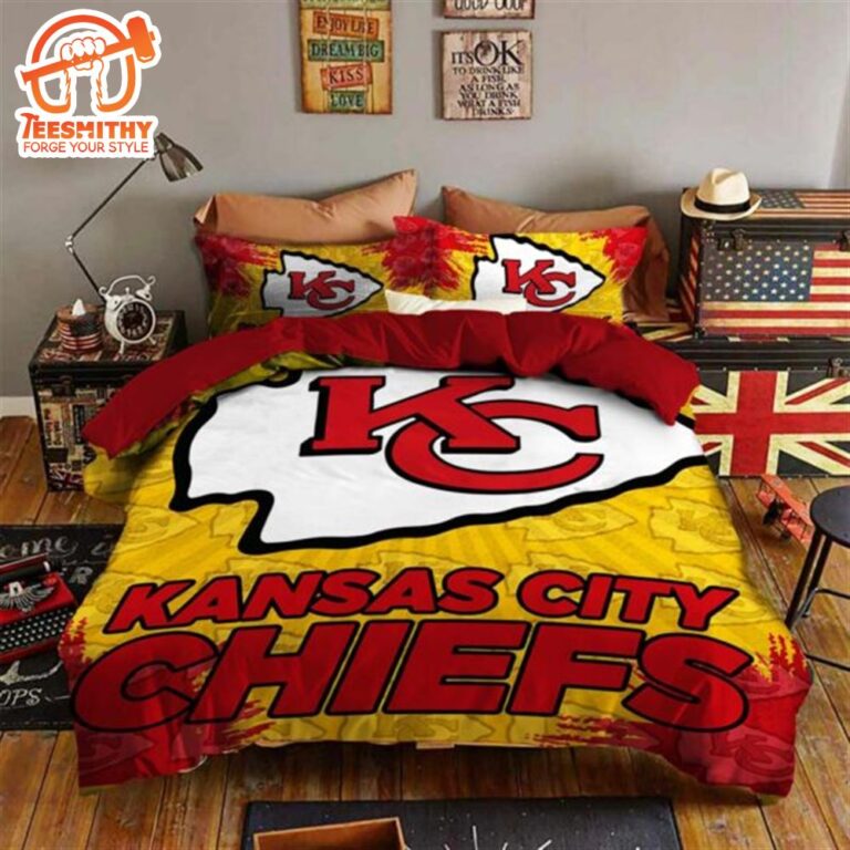 Kansas City Chiefs Bedding Sets - Teesmithy