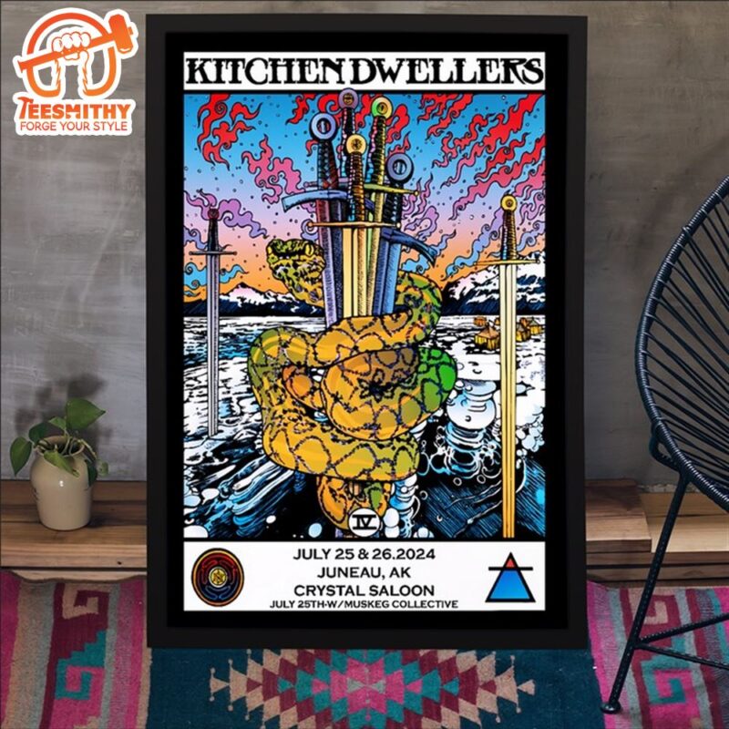 Moe Band Summer Tour 2024 July Poster Canvas - Teesmithy