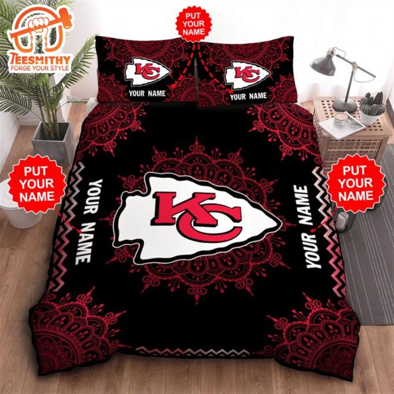 Kansas City Chiefs Bedding Sets - Teesmithy