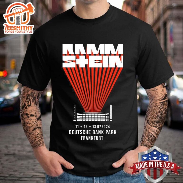 Rammstein Siganture Europe Stadium Tour 2024 3D T-Shirt - Teesmithy