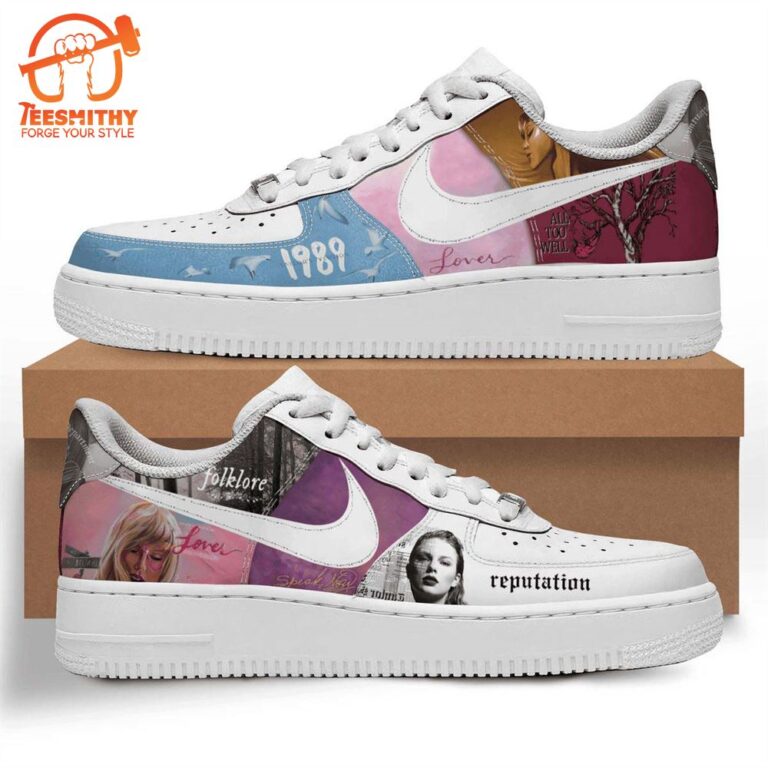 Taylor Swift 1989 Lover Folklore Speaker Reputation Air Force 1 Sneaker ...