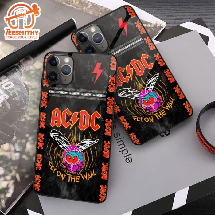 ACDC Tour 2024 Skull Bule Phone Case - Teesmithy