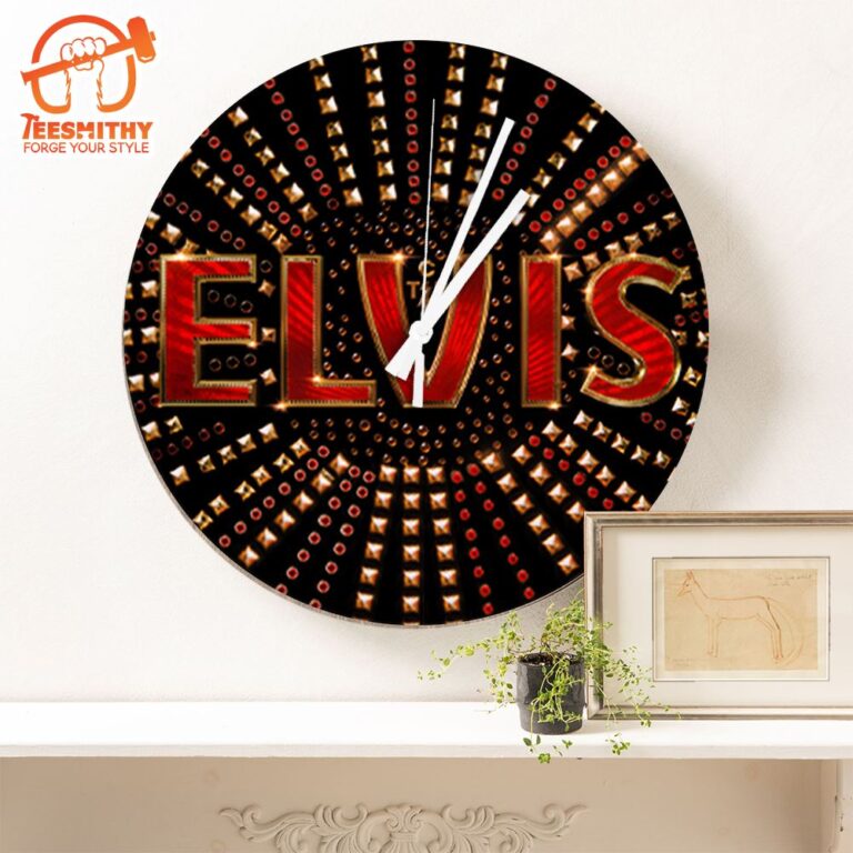 Elvis Presley Legendz Custom Wall Clock - Teesmithy