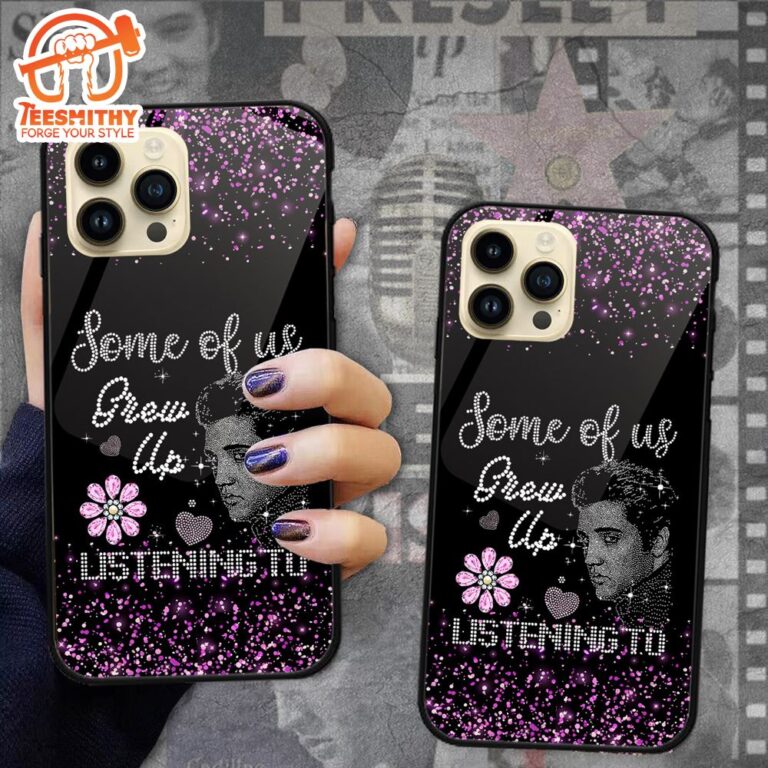 Personalized Elvis Presley 90s Phone Case - Teesmithy