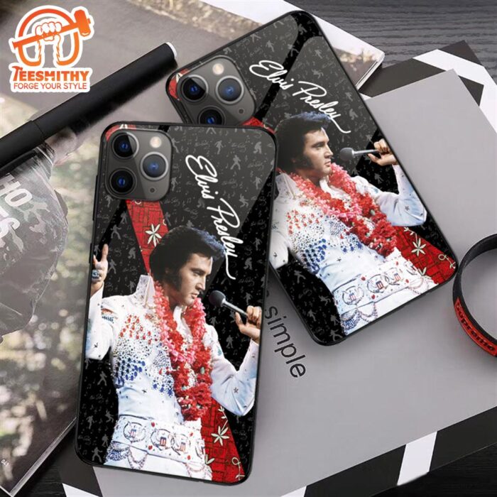 Personalized Elvis Presley 90s Phone Case - Teesmithy