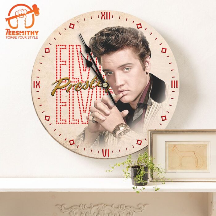 Elvis Presley Legendz Custom Wall Clock - Teesmithy