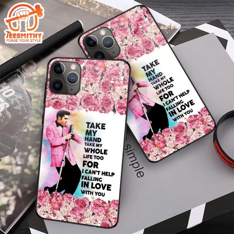 Personalized Elvis Presley 90s Phone Case - Teesmithy