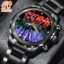 Kiss Rock Band Members Black Stainless Steel Watch - Teesmithy