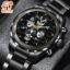 Kiss Rock Band Members Black Stainless Steel Watch - Teesmithy