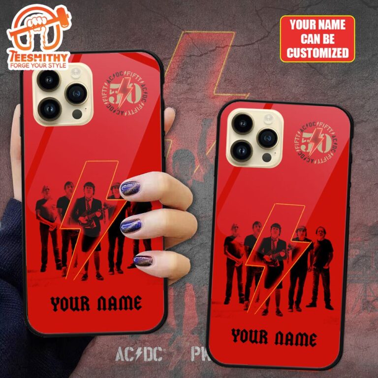 Personalized ACDC Tour Music 2024 Phone Case - Teesmithy