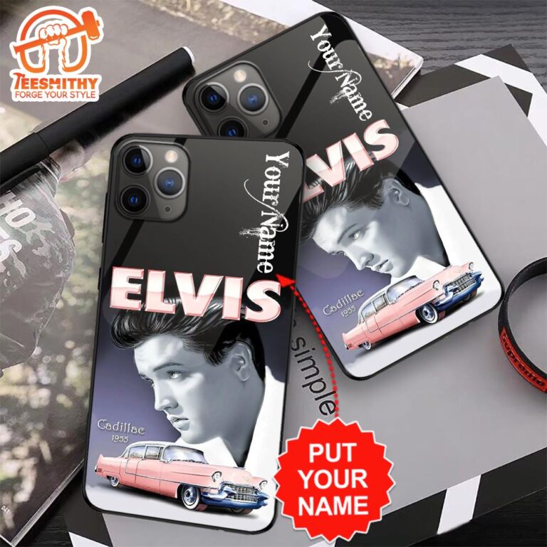 Personalized Elvis Presley 90s Phone Case - Teesmithy