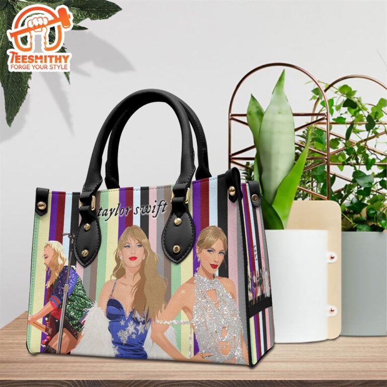 Taylor Swift The Eras Tour 2023 - 2024 Leather HandBag - Teesmithy