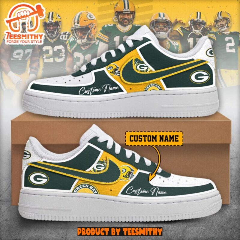 2025 Green Bay Packers Air Force 1 Shoes - Teesmithy