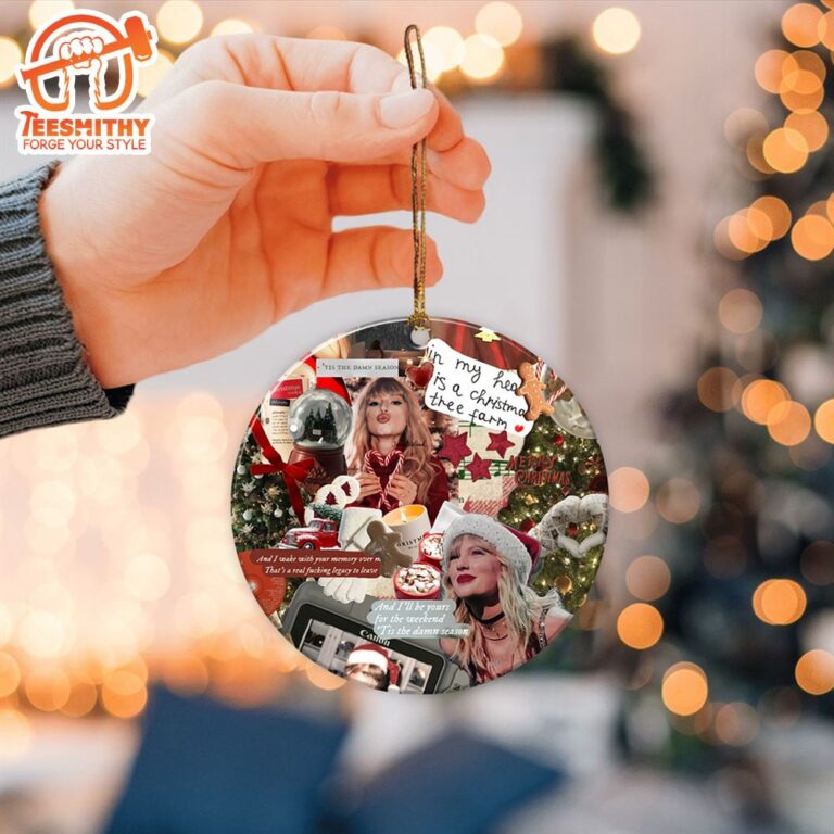 Taylor Swift The Eras Custom Shape Clear 1-sided Acrylic Ornament ...