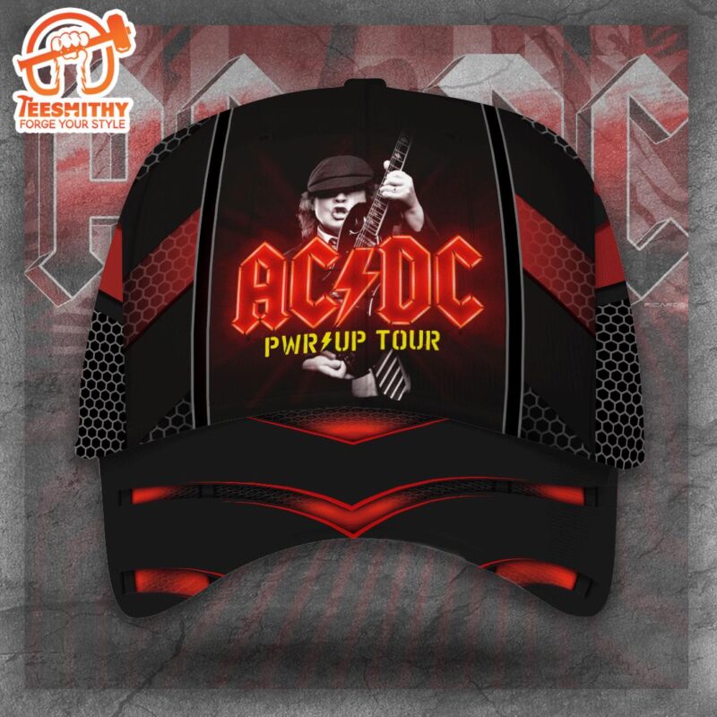 ACDC X Angus Young PWR UP Tour Classic Cap - Teesmithy