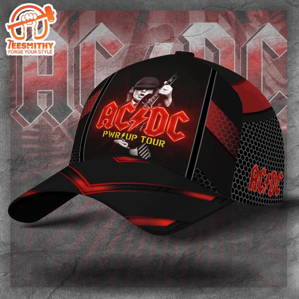 ACDC X Angus Young PWR UP Tour Classic Cap - Teesmithy