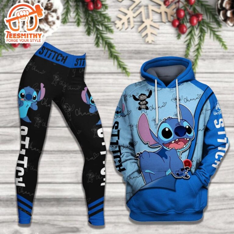 Animated Character Stitch Activewear Set - Teesmithy