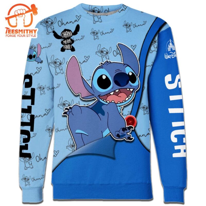 Animated Character Stitch Activewear Set - Teesmithy