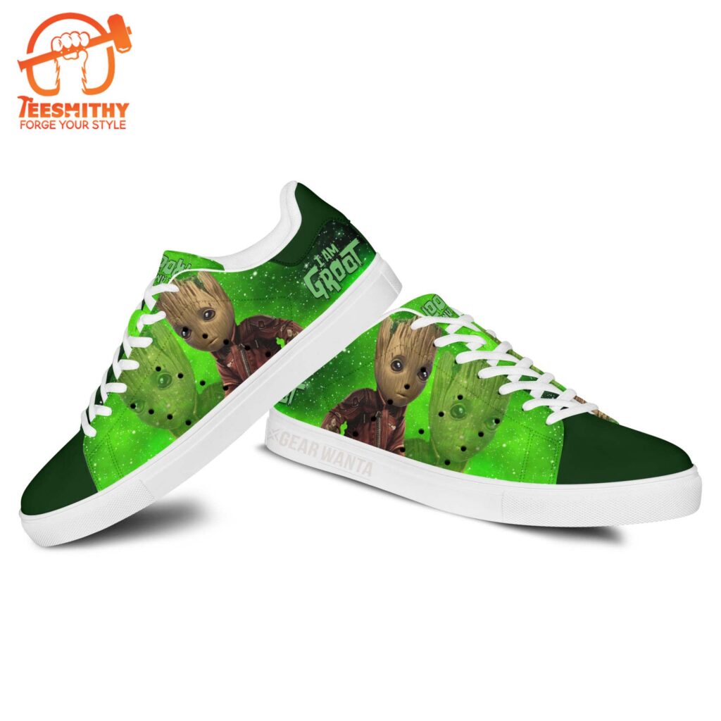 Avengers Groot Stan Smith Shoes For Kid - Teesmithy