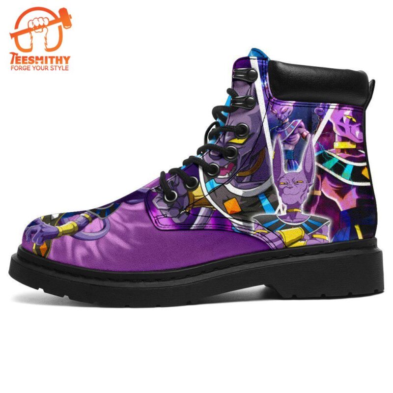 Beerus Dragon Ball Boots Shoes Anime Custom Idea - Teesmithy