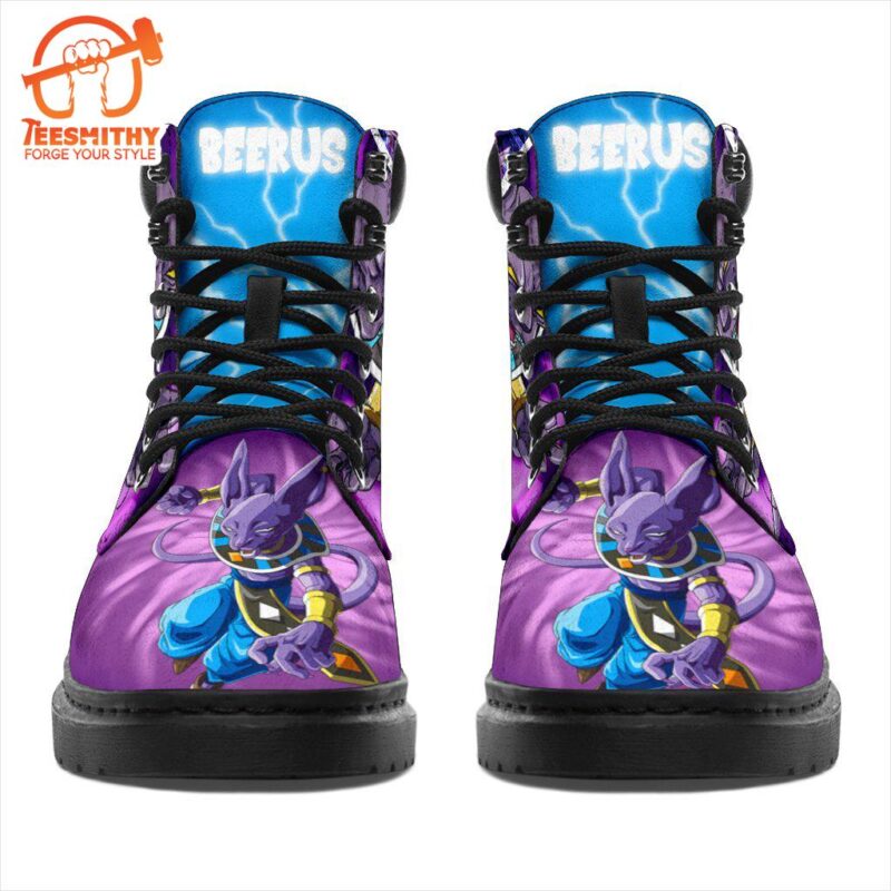 Beerus Dragon Ball Boots Shoes Anime Custom Idea - Teesmithy