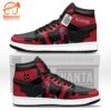 Deadpool Air Jordan 1-Sneakers Movies Custom Shoes - Teesmithy