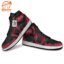 Deadpool Air Jordan 1-Sneakers Movies Custom Shoes - Teesmithy