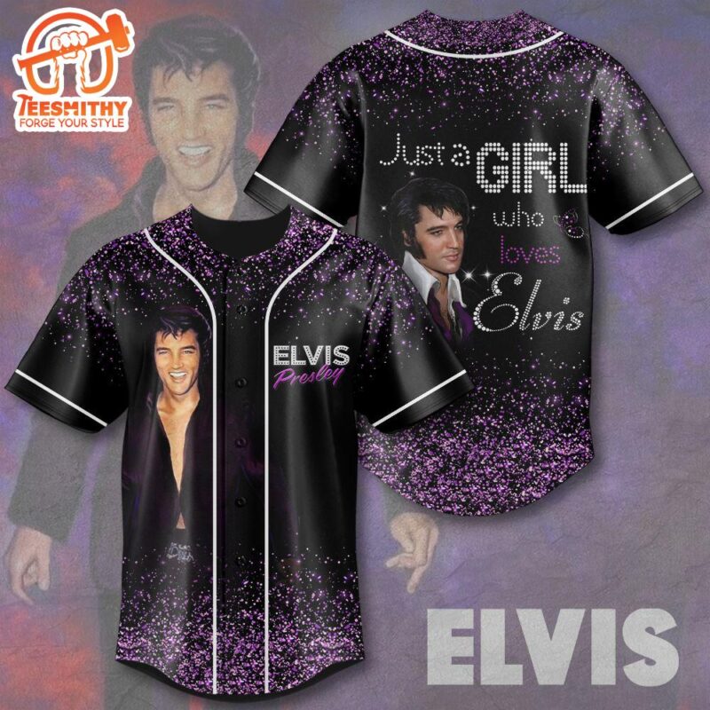 Elvis Presley Album Baseball Jersey - Teesmithy