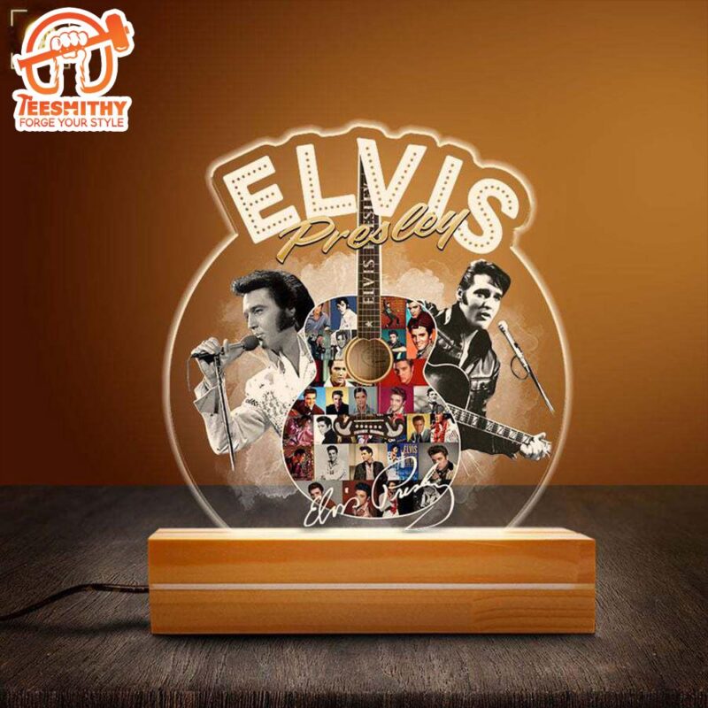 Elvis Presley 3D Acrylic LED Night Light - Teesmithy