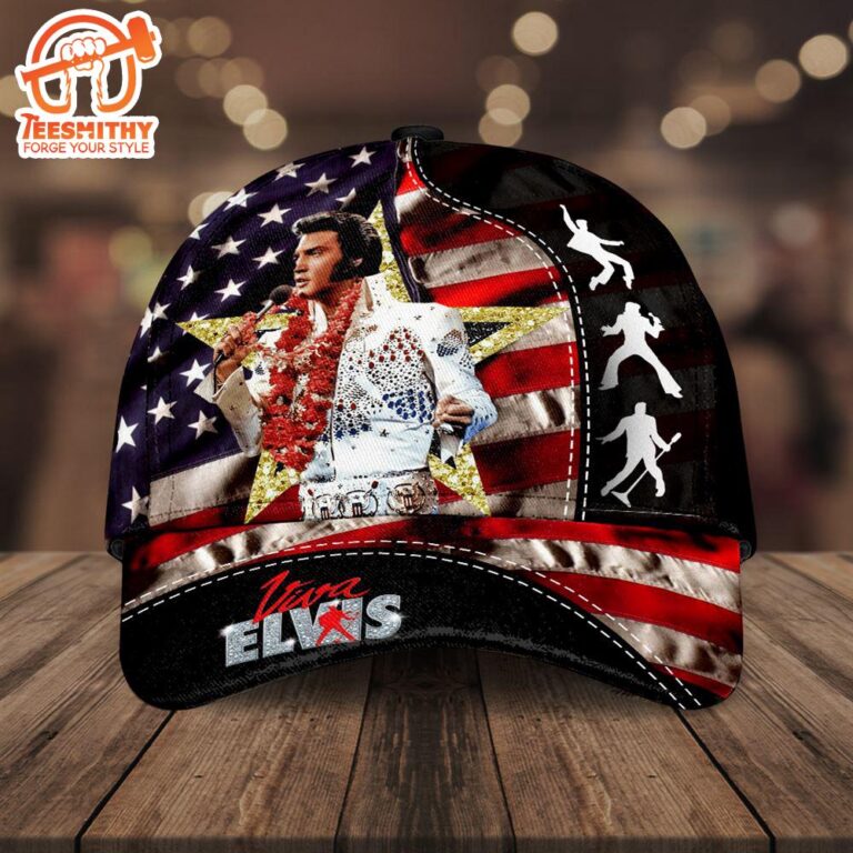 Elvis Presley King of Rock and Roll, Elvis Presley Viva Classic Cap ...