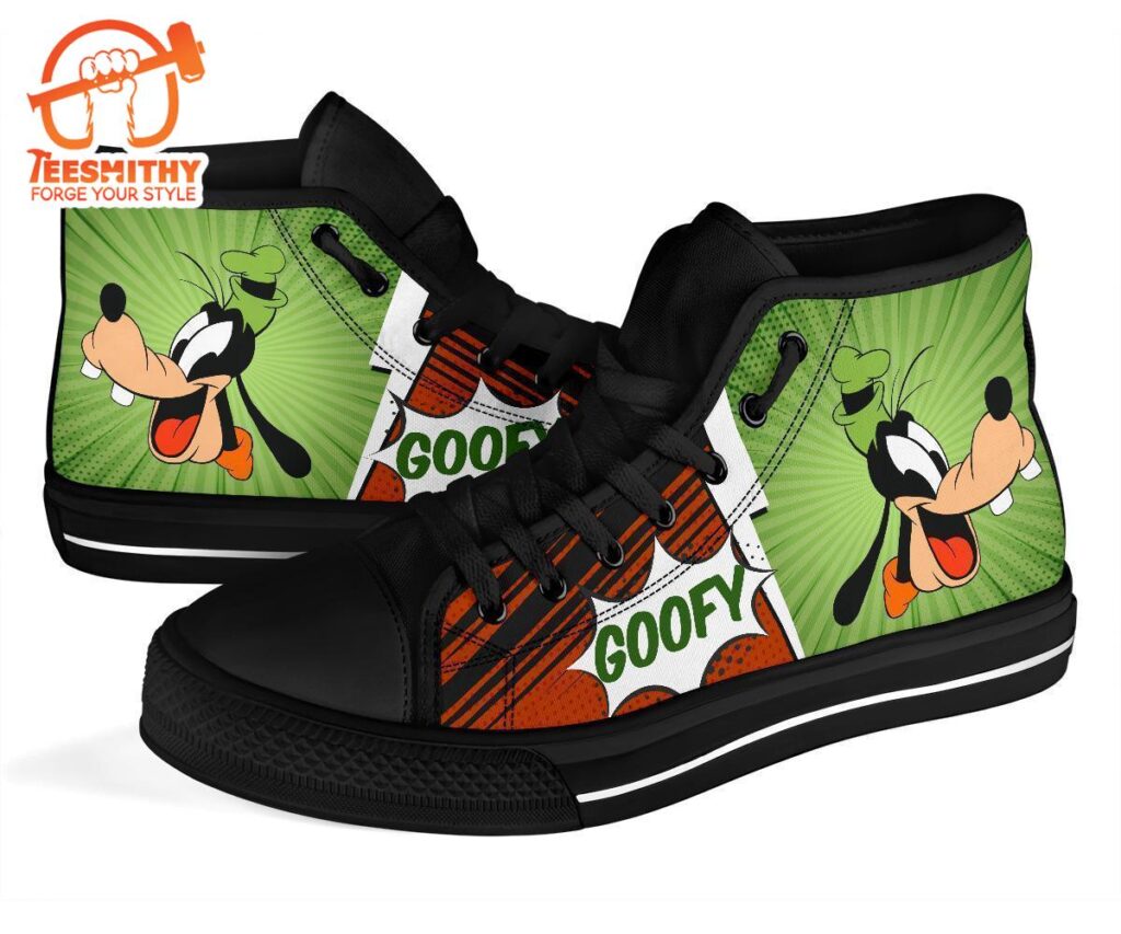Goofy High Top Shoes Fan - Teesmithy