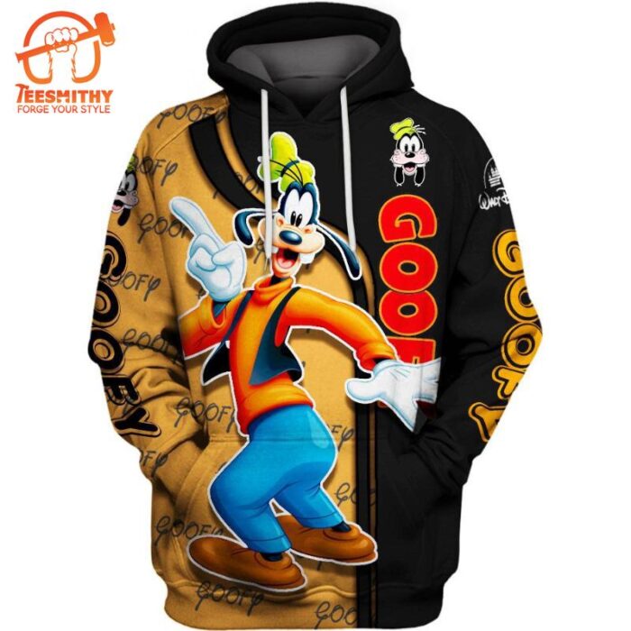 Goofy Pattern Design Hoodie and Leggings Set - Teesmithy