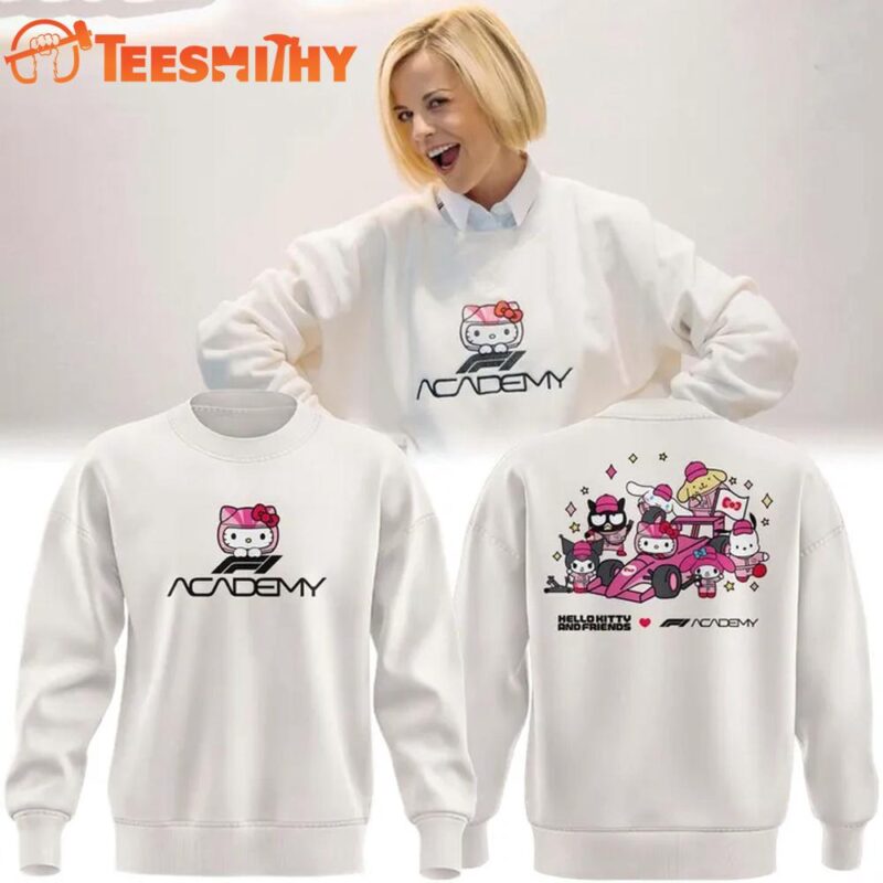 Hello Kitty x Formula 1 Las Vegas Grand Prix 2025 Sweatshirt - Teesmithy