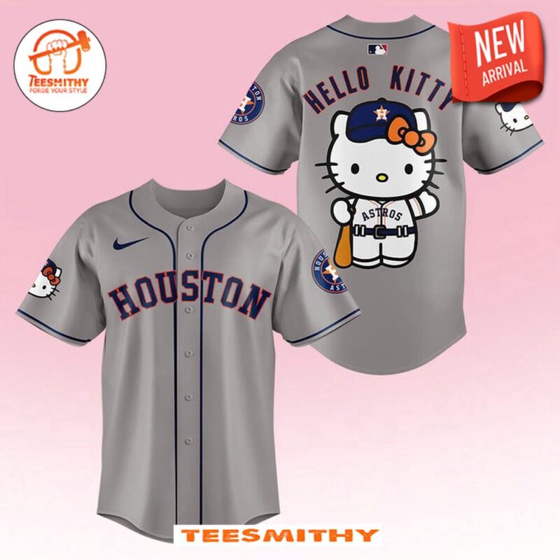 Hello Kitty x Seattle Mariners 50th Anniversary Baseball Jersey - Teesmithy