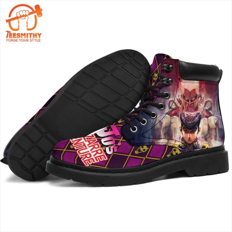 Josuke Boots Custom JoJo's Bizarre Adventure Shoes Fan - Teesmithy
