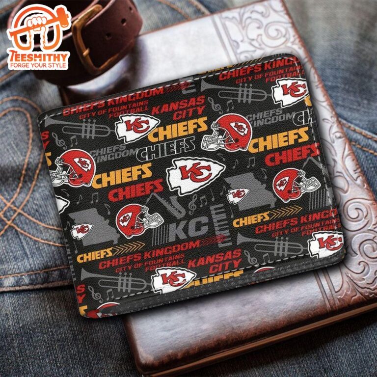 Kansas City Chiefs Logo NFL 3D Printed Wallet - Teesmithy