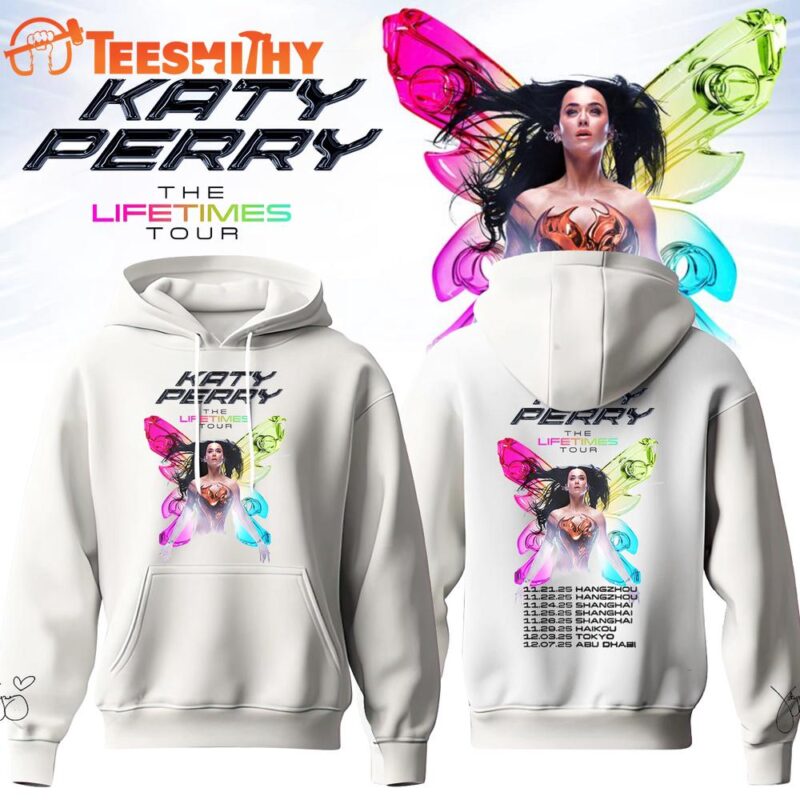 Katy Perry The Lifetimes Tour 2026 1st version Limited Edition Hoodie ...