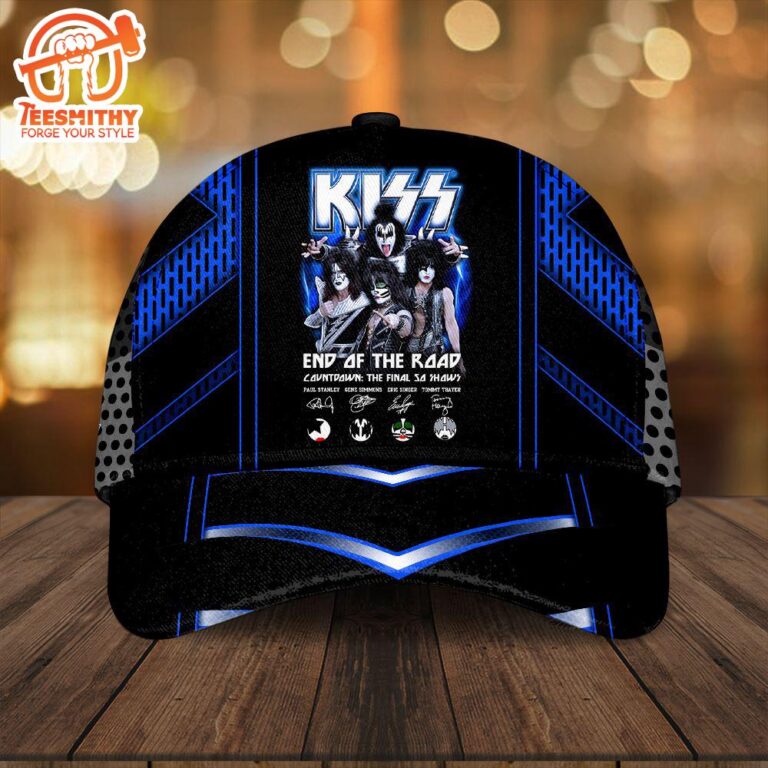 Kiss Band, Rock and Roll All Nite, Kiss Band Classic Cap - Teesmithy