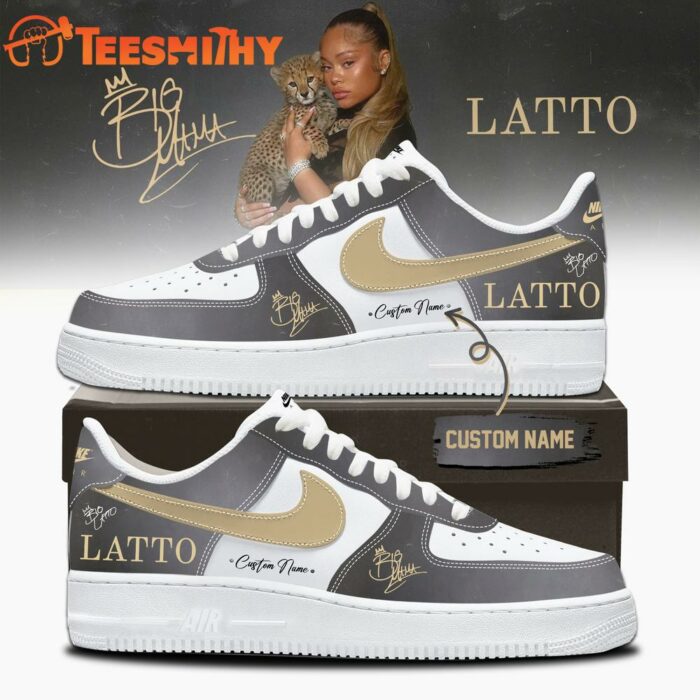 Latto Big Mama Album Signature 2026 Air Force 1 Shoes Sneaker - Teesmithy