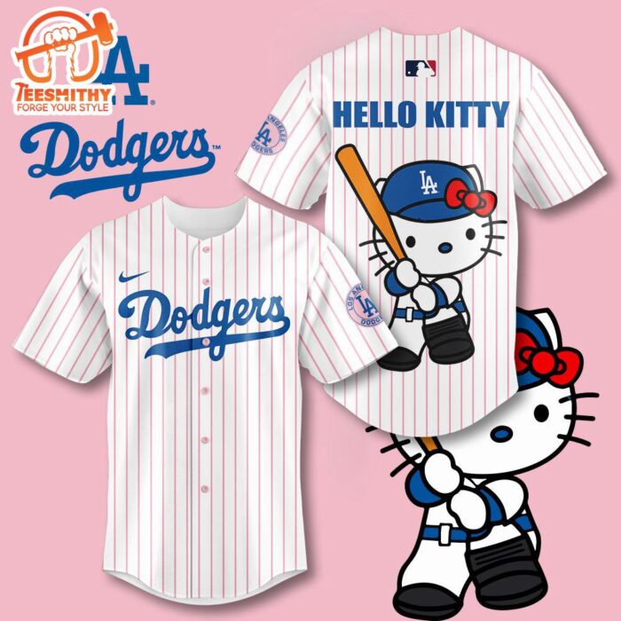 Hello Kitty x Seattle Mariners 50th Anniversary Baseball Jersey - Teesmithy