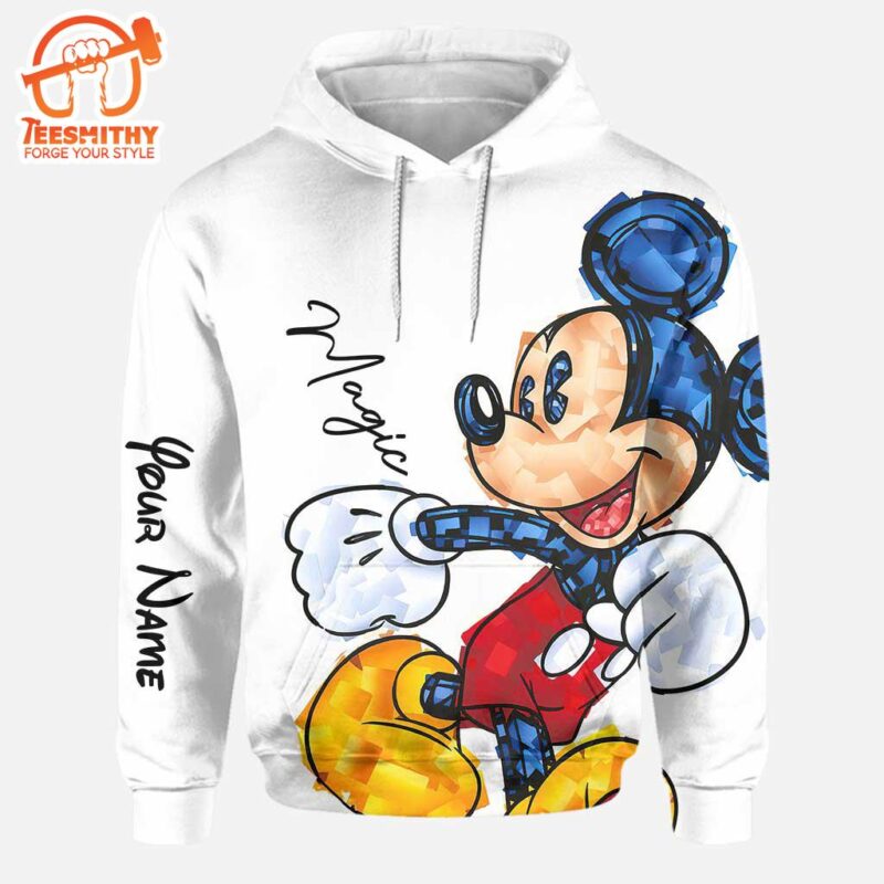 Magic Mickey Mouse Ears - Personalized Hoodie and Leggings - DN100 ...