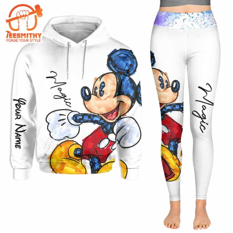 Magic Mickey Mouse Ears - Personalized Hoodie and Leggings - DN100 ...